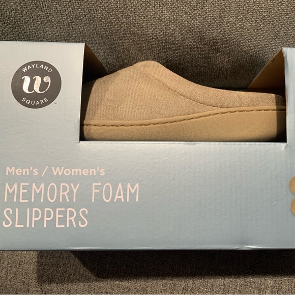 Shoes | Wayland Square Tan Memory Foam Slippers | Poshmark